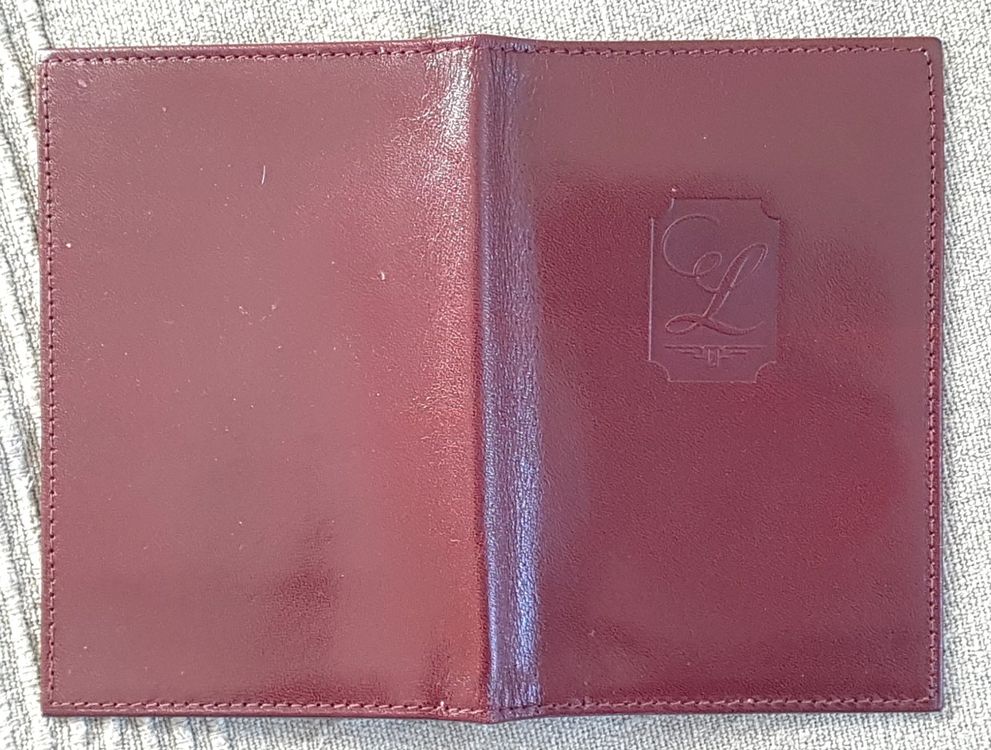 Longines Etui Leder - Petit porte document Longines en cuir (Gebraucht ...