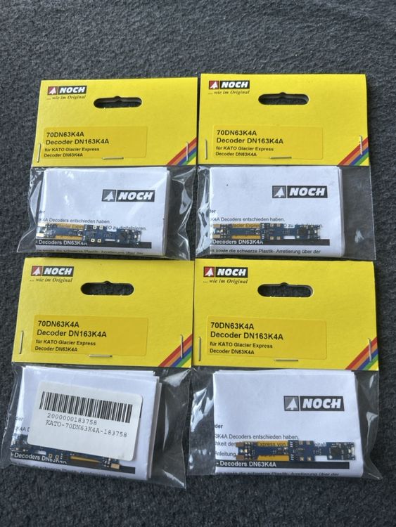 Decoder Kato 70DN63K4A Noch 4x (Neu und originalverpackt) in Torricella ...