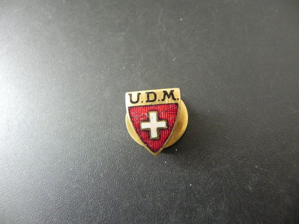 Altes Abzeichen U.D.M. Schweiz | Kaufen auf Ricardo