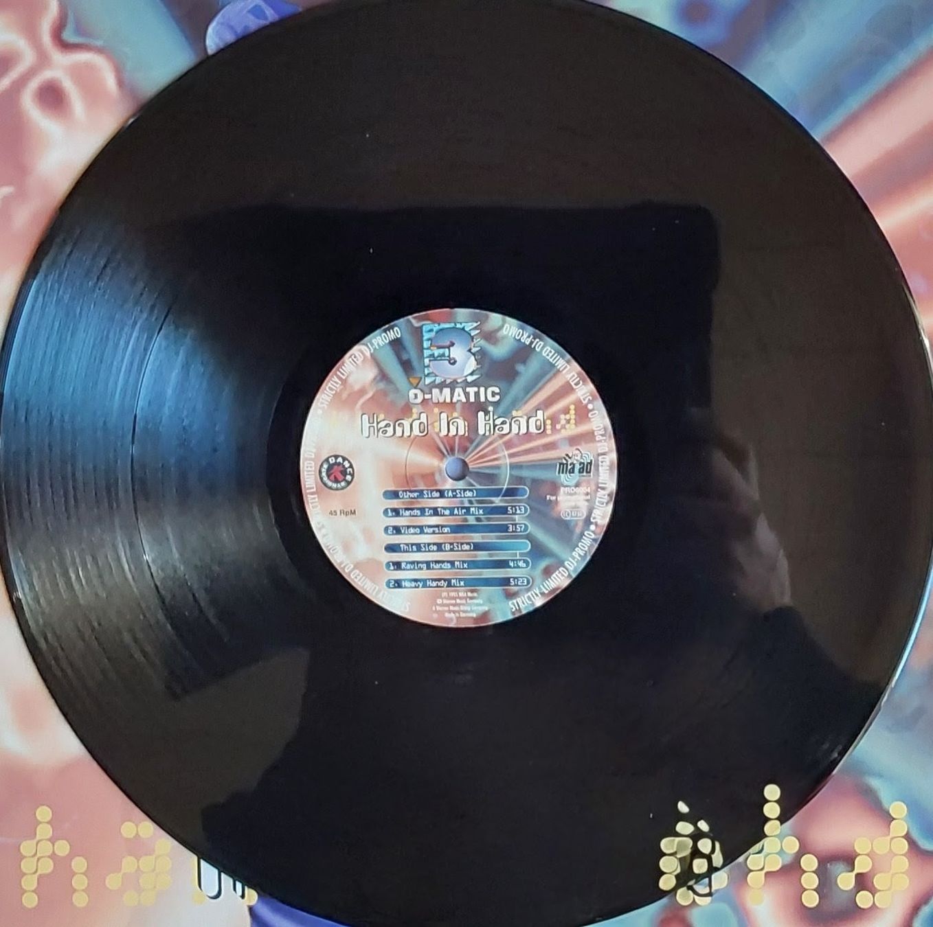 Vinyl 12’ 45RPM - O-Matic - Limited - Germany 95 - VG+ (Gebraucht) in Villeret für CHF 6 – mit ...