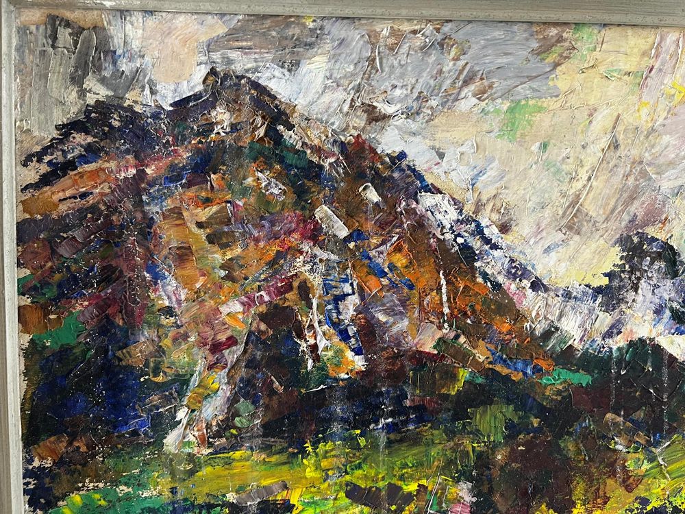 Erwin Schönmann (1906-1999) Grosser Gemälde Handsigniert. (Gebraucht) in Neuhausen am Rheinfall ...