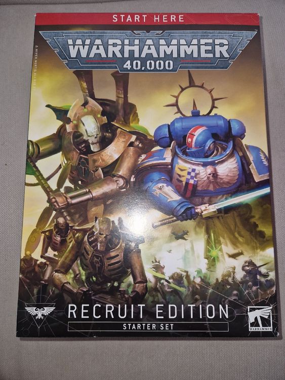 Warhammer 40k / 40000 Einsteigerset Recruit Edition EN (Neu (gemäss ...