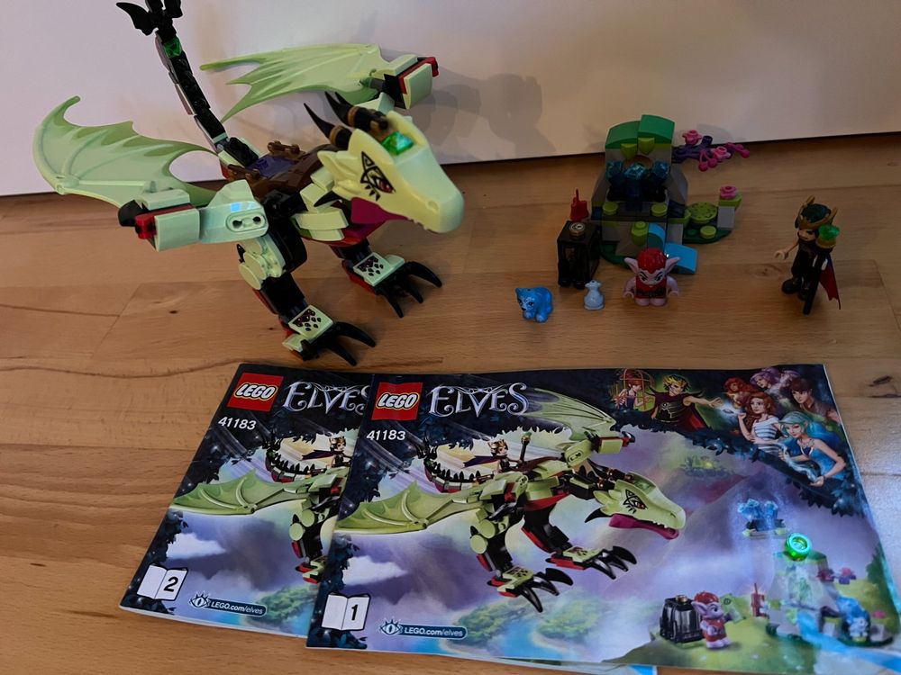 Lego Elves, the goblin‘s king evil dragon 41183 (Gebraucht) in Suhr für ...