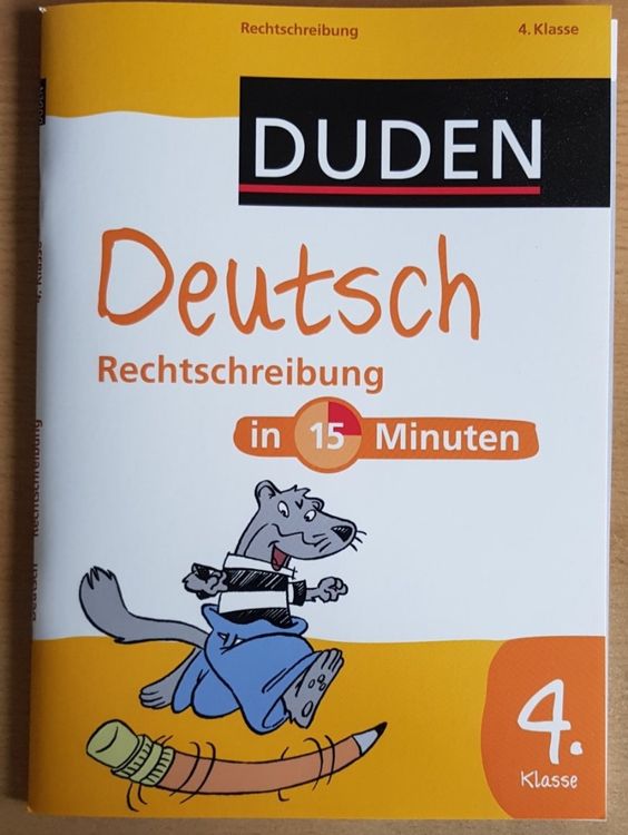 Duden- Deutsch Rechtschreibung 4. Klasse (Neu (gemäss Beschreibung)) in ...