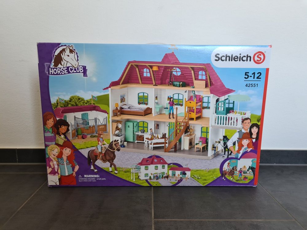 Schleich 42551 Lakeside Pferdehof, Ungeöffnet (Neu und originalverpackt ...