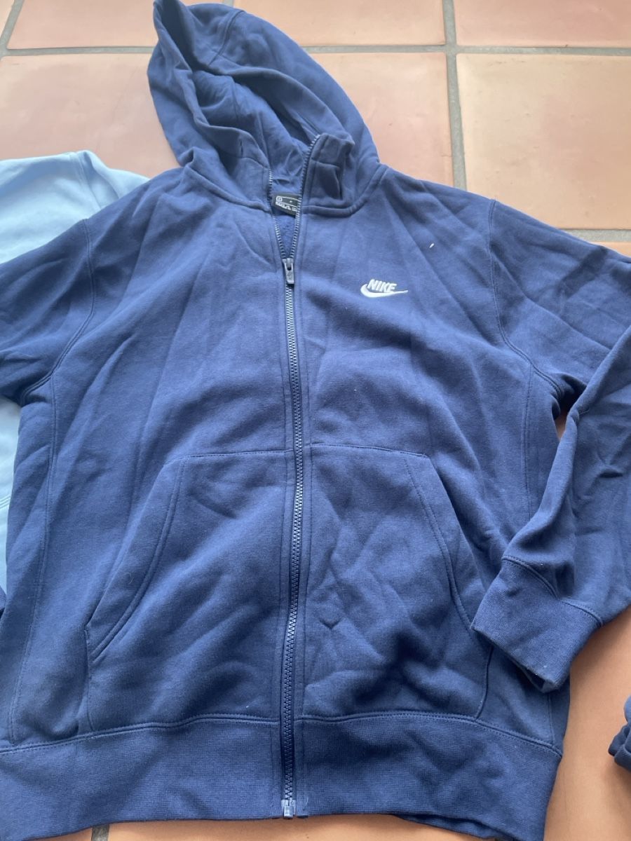 Nike Zip-Hoodie, Dunkelblau, Top Zustand für den Übergang (Gebraucht ...