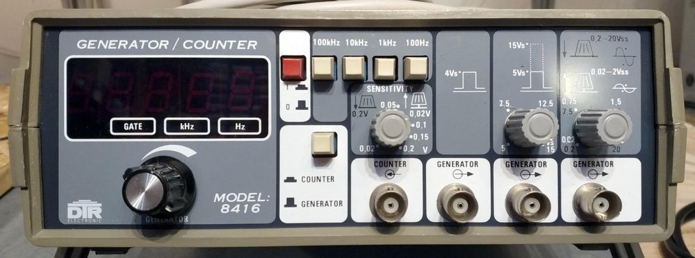 GENERATOR / COUNTER (DTR ELECTRONIC MODEL 8416) (D'occasion) à ...