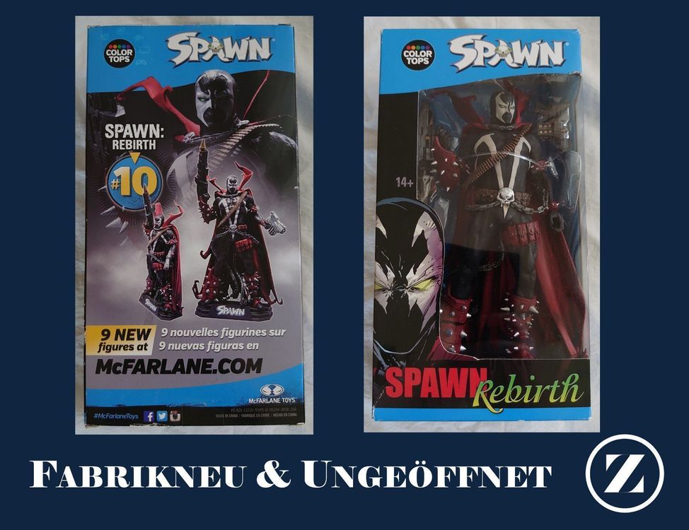 SPAWN REBIRTH Original McFarlane designed Figure #10 (Neu und ...