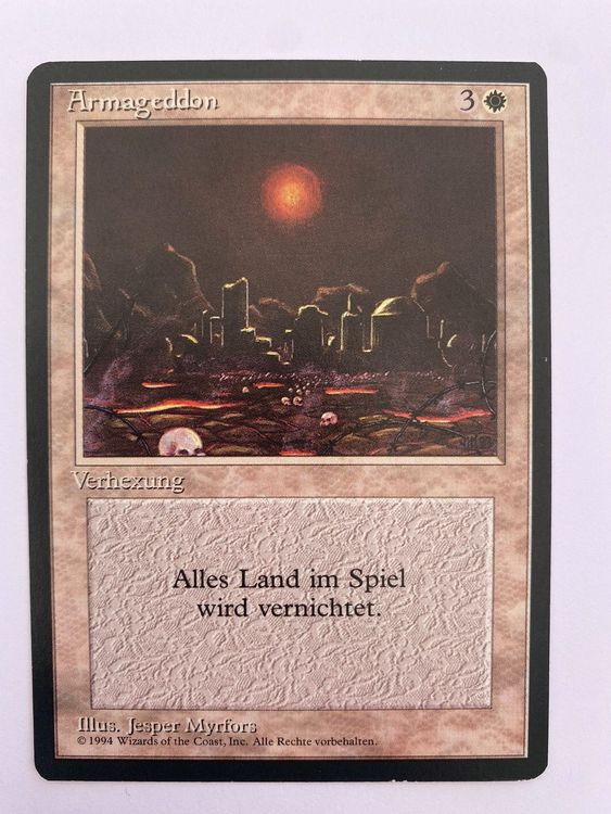 Magic Card- Armageddon | Kaufen auf Ricardo
