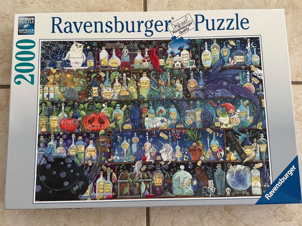 Ravensburger Puzzle Der Giftschrank 2000 Teile | Kaufen auf Ricardo