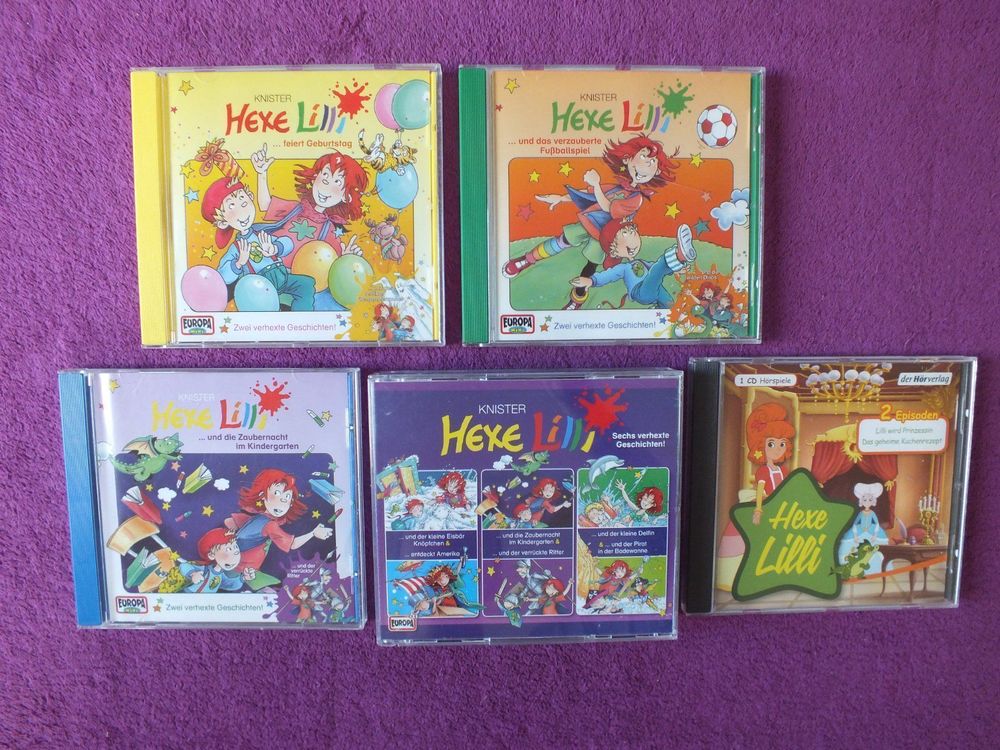 6 - Hexe Lilli - Hörspiel - CD´s * *• (Gebraucht) in Müllheim Dorf für CHF 18 – mit Lieferung ...