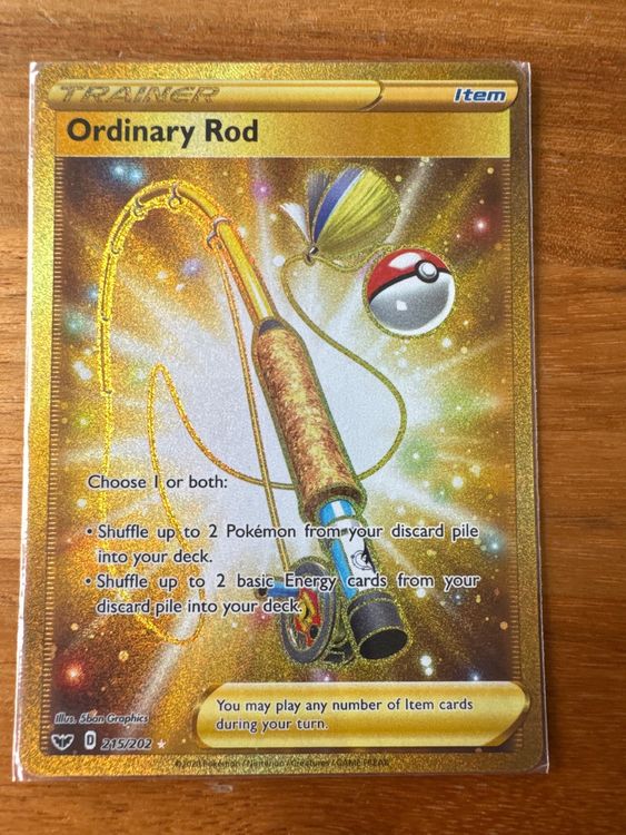 Pokemon Karte Ordinary Rod 215/202 | Kaufen auf Ricardo