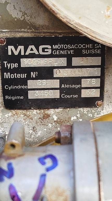 Motor Mäher Bucher Record 38 mit 3 Neu Geschliffene Mähm. (Gebraucht ...