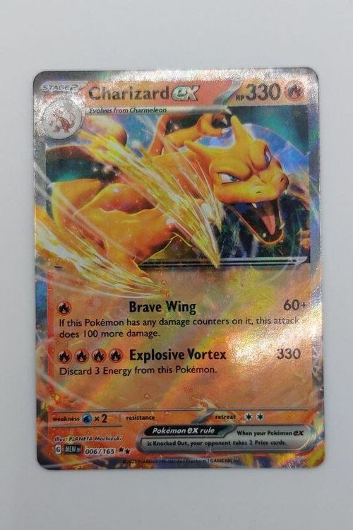 Charizard ex (006/165 Set MEW 151) NM / ENG (Gebraucht) in COINTRIN für ...