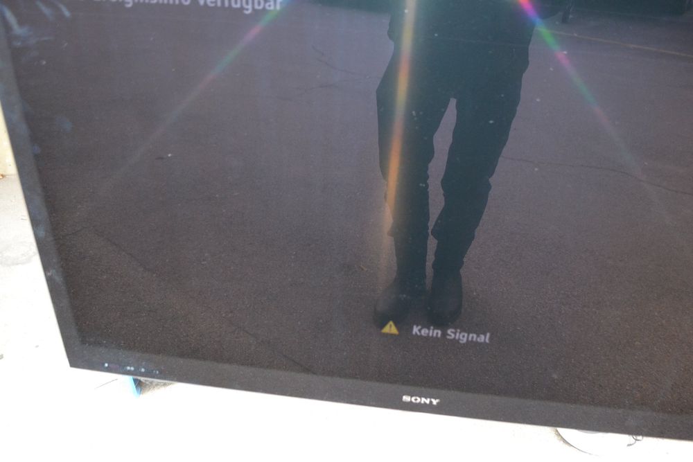 Sony Bravia Fuss Entfernen