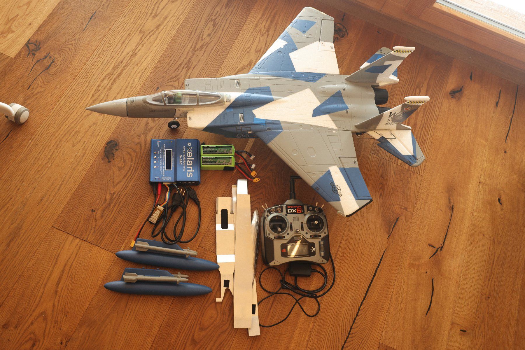 Model Flugzeug E-flite F-15 Eagle - komplettes Set (Gebraucht) in ...