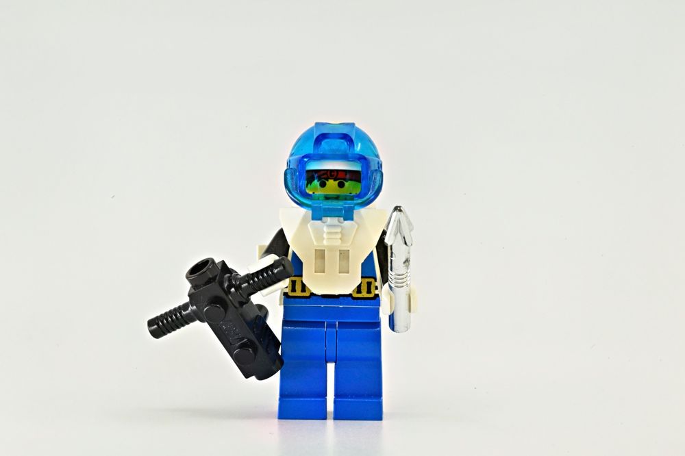 LEGO Minifigur Aquanaut aus Set Sea Claw 7 Neptune III 1822 (Gebraucht ...