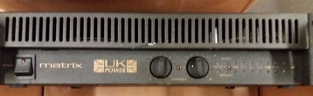 PA Endstufe 2x500 Watt Matrix UK Power UKP1000 MOS FET (Gebraucht) in ...
