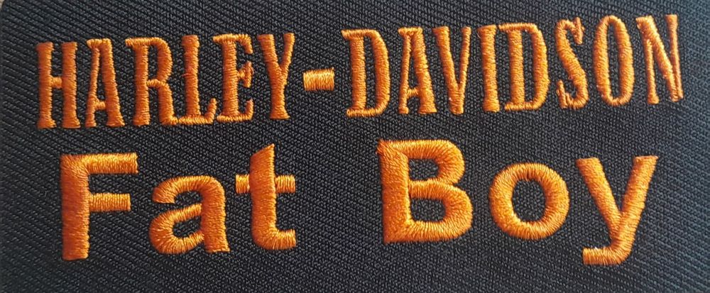 Patch Harley Davidson Fat Boy (Neu und originalverpackt) in Allens für ...