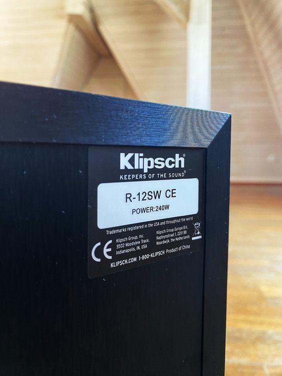 Klipsch R-12 SW Subwoofer (Gebraucht) in Zürich für CHF 126 – mit ...