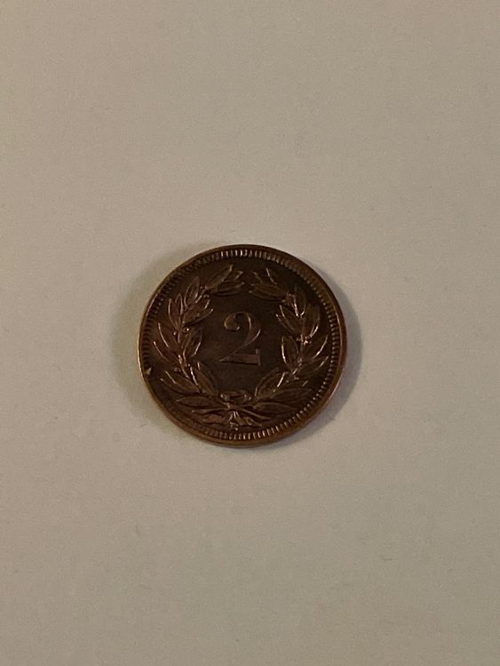 Münze 2 Rappen 1909 | Kaufen auf Ricardo