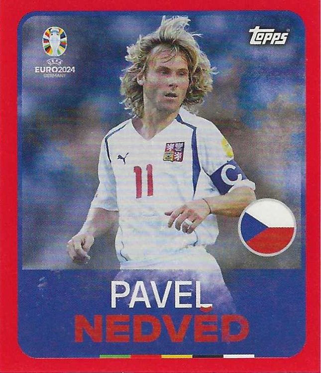 Topps Euro EM 2024 Sticker Pavel Nedved (Legende) (Gebraucht) in ...