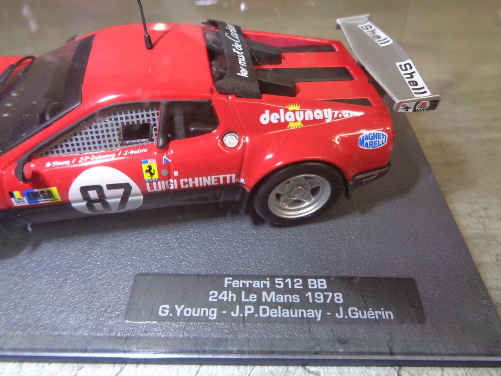 Altaya 1:43 Ferrari 512 BB 24 Heures du Mans 1978 (Neu und ...