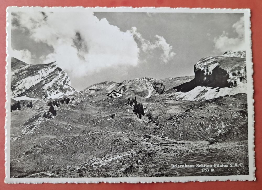 "Brisenhaus section Pilatus S.A.C" 1939 - carte postale (D'occasion) à ...