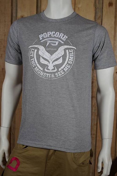 POPCORE TShirt Grey 2025 3D L (Gebraucht) in Waldstatt für CHF 49 – nur ...
