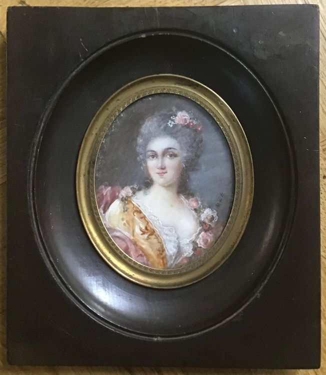 Antike Miniature Gemälde Unleserlich Sig (Gebraucht) in Root für CHF 55 – mit Lieferung auf ...