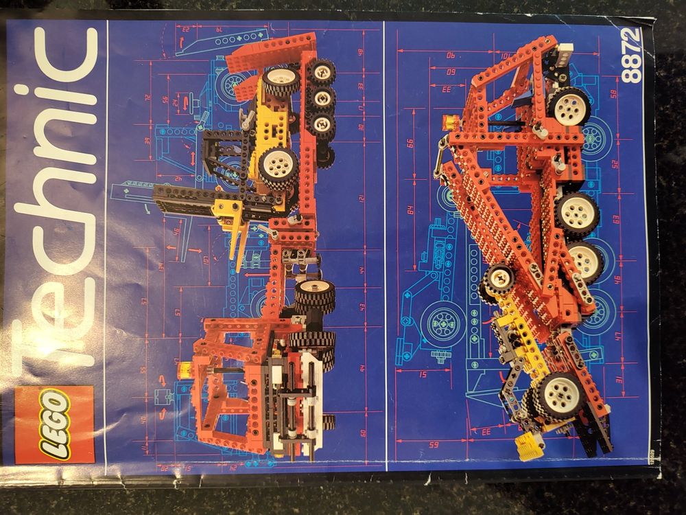 Lego Technik 8872 Truck mit Gabelstapler (Gebraucht) in Brüttisellen ...