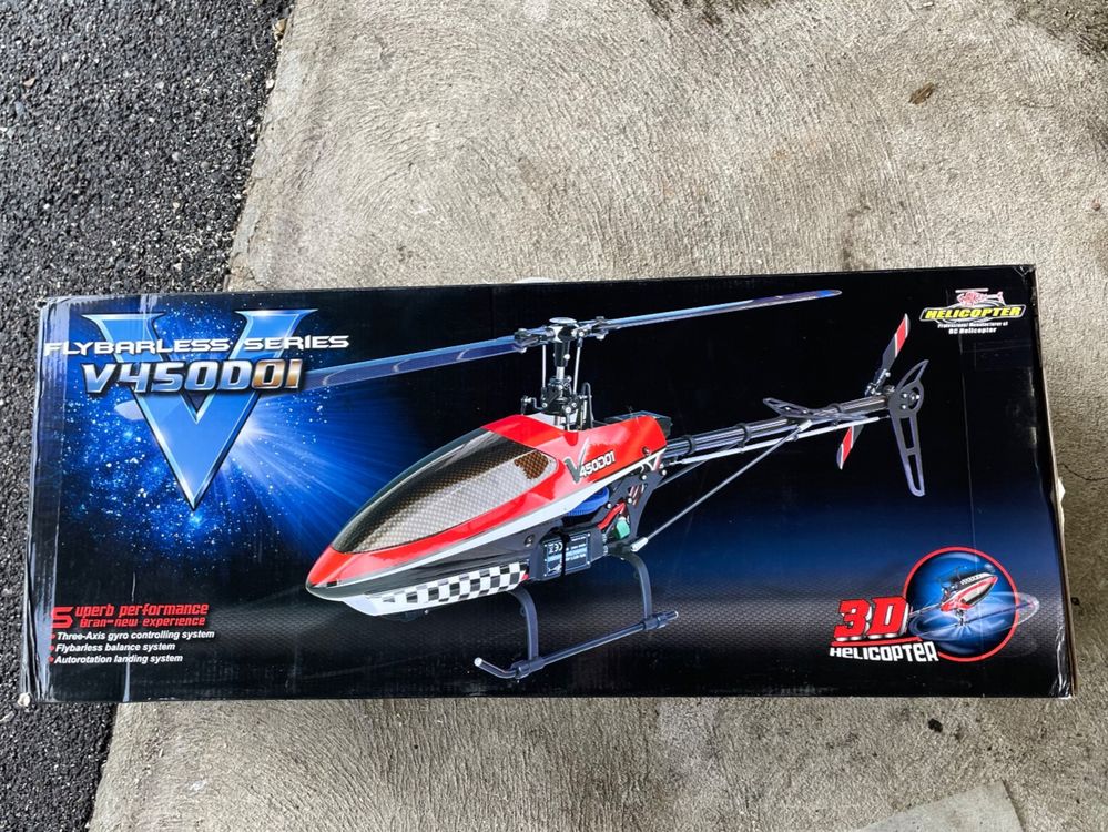 V450D01 Helicopter RC (Defekt) in corban für CHF 10 – mit Lieferung auf Ricardo kaufen