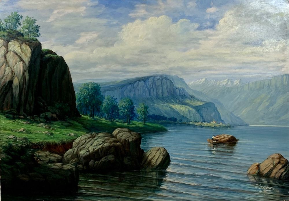 Hans Soraperra (1921-1983) grosses Gemälde (Gebraucht) in Root für CHF ...