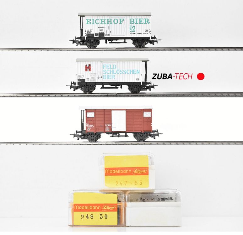 Liliput 3x Güterwagen der SBB H0 GS mit OVP | Kaufen auf Ricardo