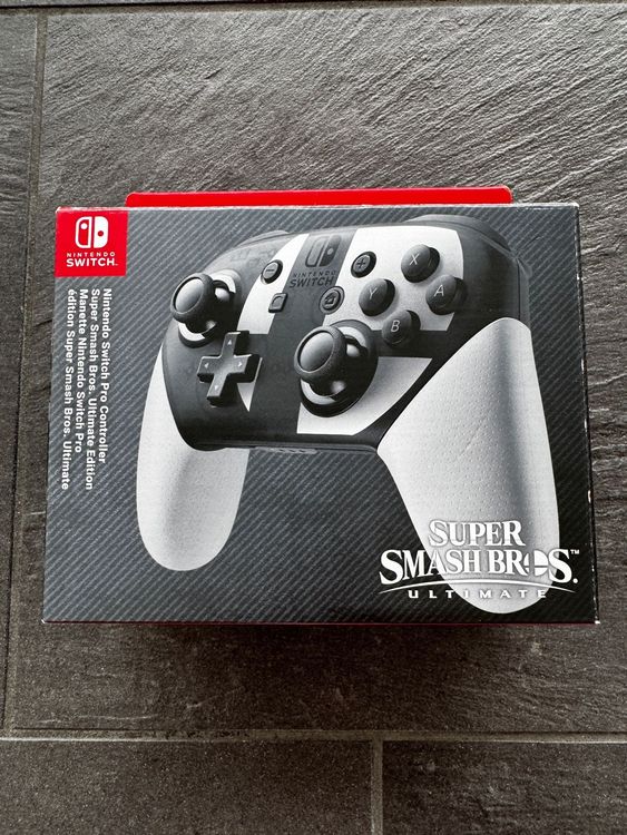 Nintendo Switch Pro Controller - Super Smash Bros. OVP! | Kaufen auf Ricardo