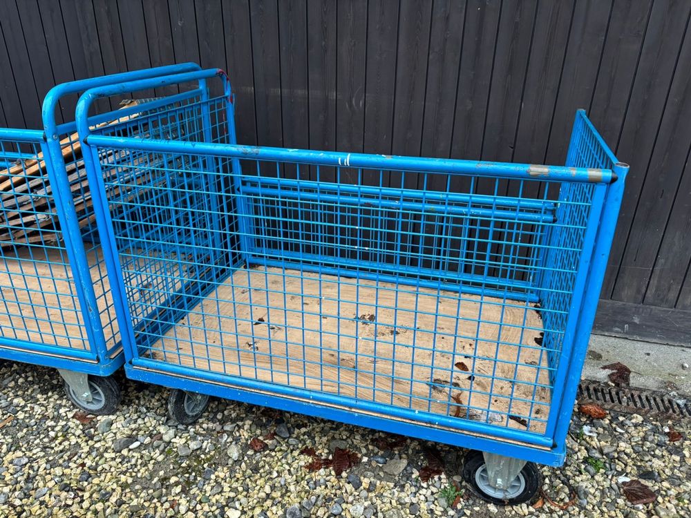 Massiver Gitterwagen mit Qualitätsrollen (Gebraucht) in Gunzwil für CHF ...