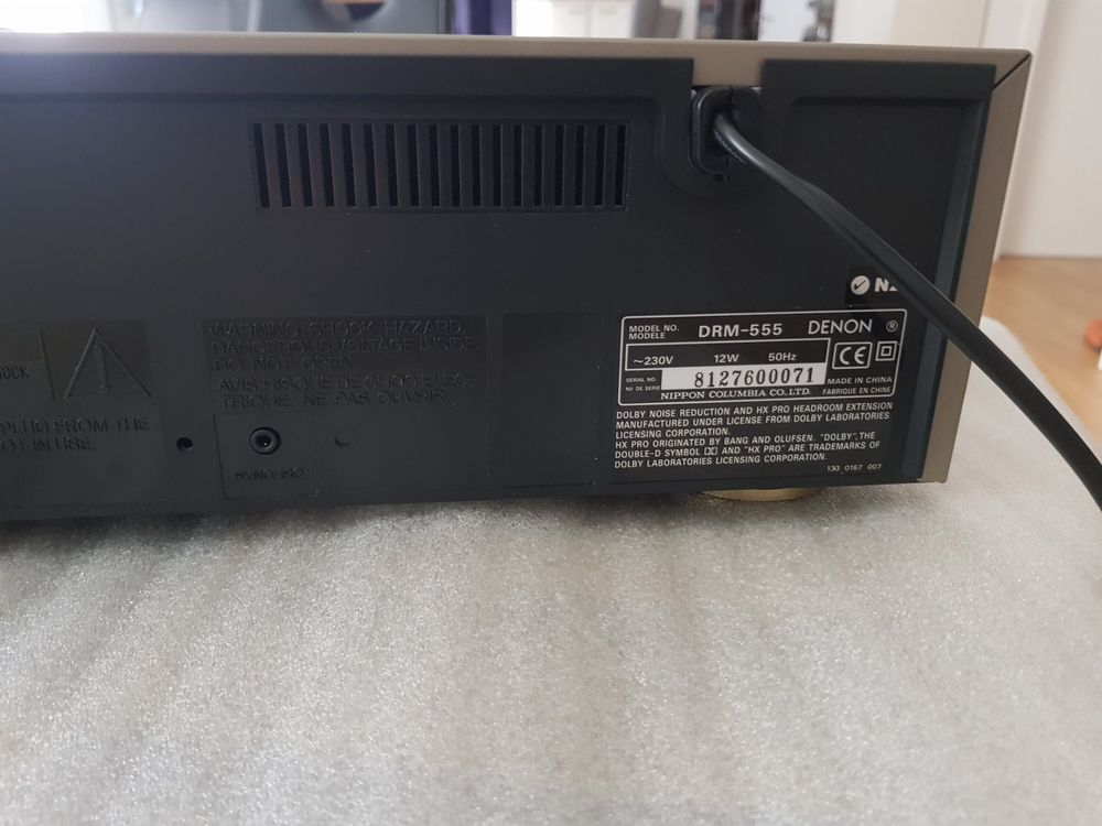 🎶 Denon DRM-555 Autoreverse Hifi révisé/revidiert (Gebraucht) in ...