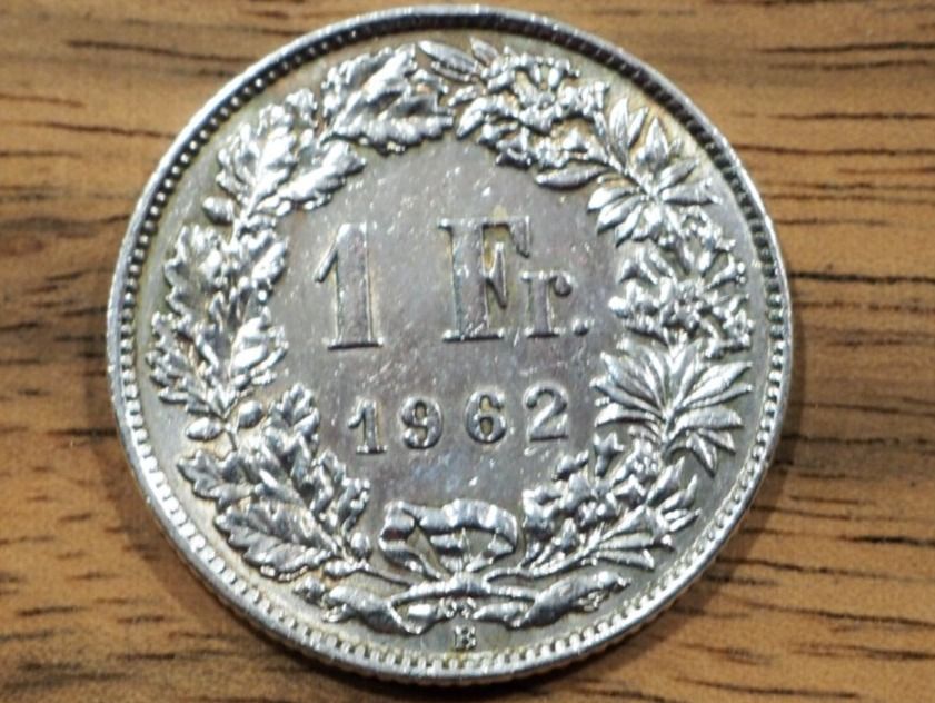 Silbermünze 1 Franken 1962 (Gebraucht) in Rapperswil SG für CHF 3 – mit Lieferung auf Ricardo kaufen