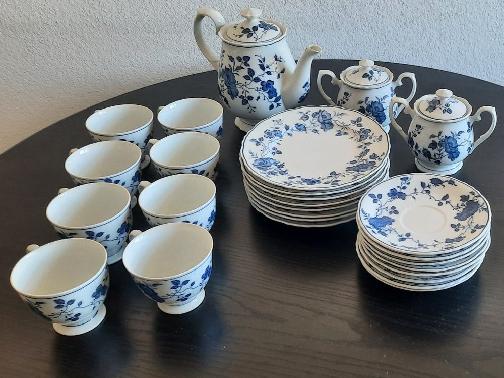 Antikes Porzellan Tee Set blau ab CHF 1.- (Gebraucht) in Diemtigen für ...