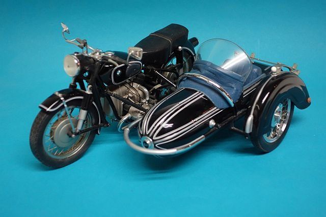 BMW R 50 von 1957 mit Steib-Seitenwagen, Franklin Mint 1:10 (Gebraucht ...