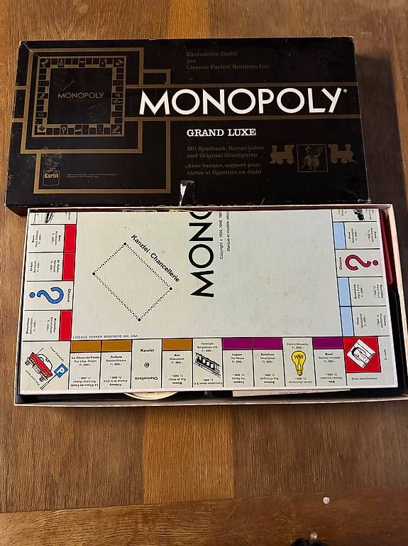 Vintage Monopoly "Grand Luxe" aus 1961 (Gebraucht) in Mühlethal für CHF ...