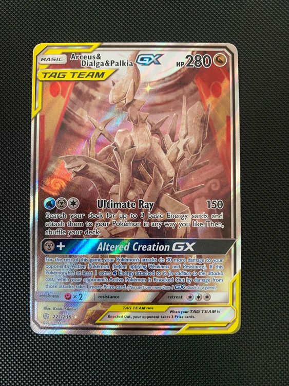 Carte Pokemon Arceus gx tag team | Kaufen auf Ricardo