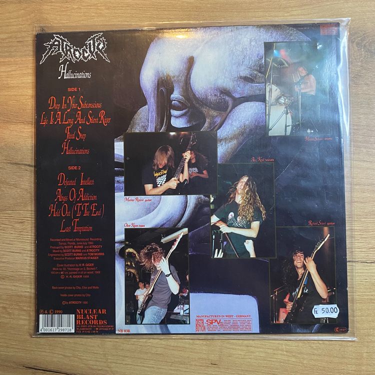 ATROCITY "HALLUCINATIONS" VINYLES LP | Kaufen auf Ricardo