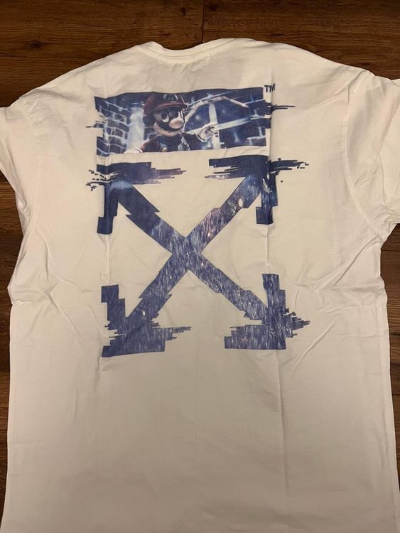 Off White Super Mario Shirt Weiss XL | Kaufen auf Ricardo
