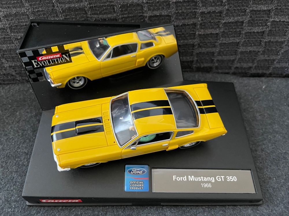 Carrera Evolution 132 - 27148 Ford Mustang GT 350 1966 | Kaufen auf Ricardo