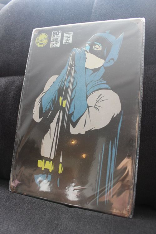 Vintage Singing Batman - Magnetischer Blechposter | Kaufen auf Ricardo