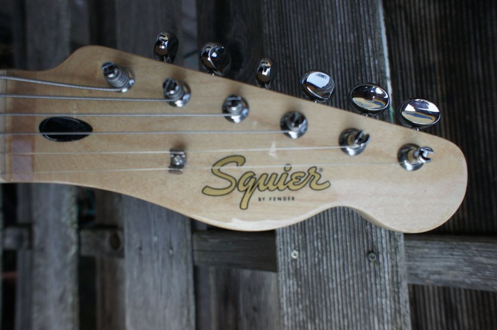 Fender, Squier, Offset-Telecaster, Mahagony-Body, Bartolini (Gebraucht ...