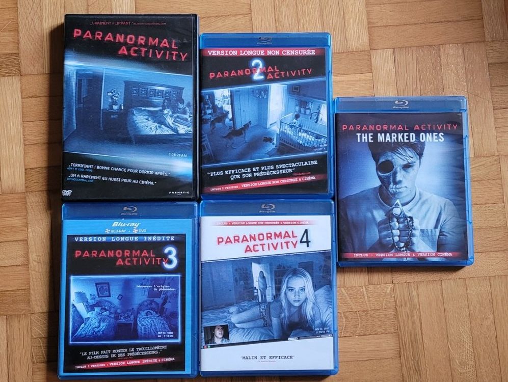 Collection DVD et blu-ray "Paranormal Activity" (Gebraucht) in St-Imier ...