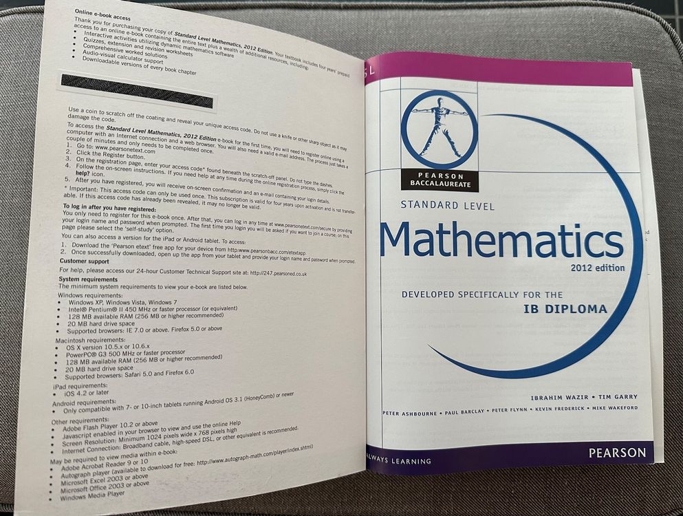 Buch „Mathematics“ IB Diploma, Pearson Baccalaureate | Kaufen auf Ricardo