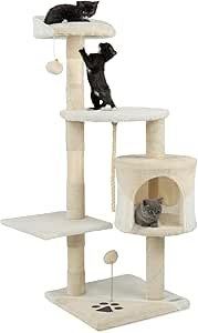 Kratzbaum Katzenbaum Stabiler Kletterbaum Spielhaus Turm 112 (Neu und originalverpackt) in ...